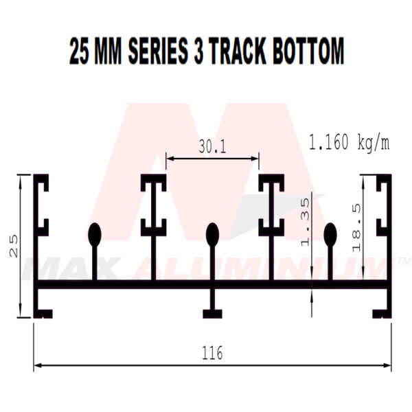 Sliding and Openable Window Profiles - Max Aluminium