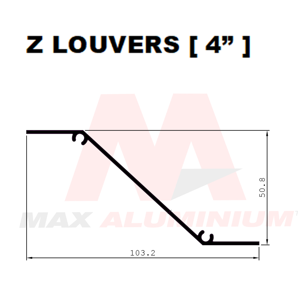 LOUVERS & SKYLIGHT PROFILES Archives - Max Aluminium