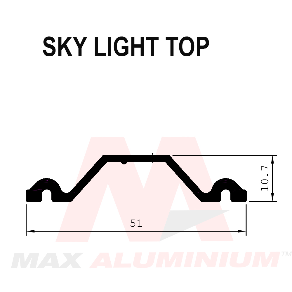 LOUVERS & SKYLIGHT PROFILE - Max Aluminium